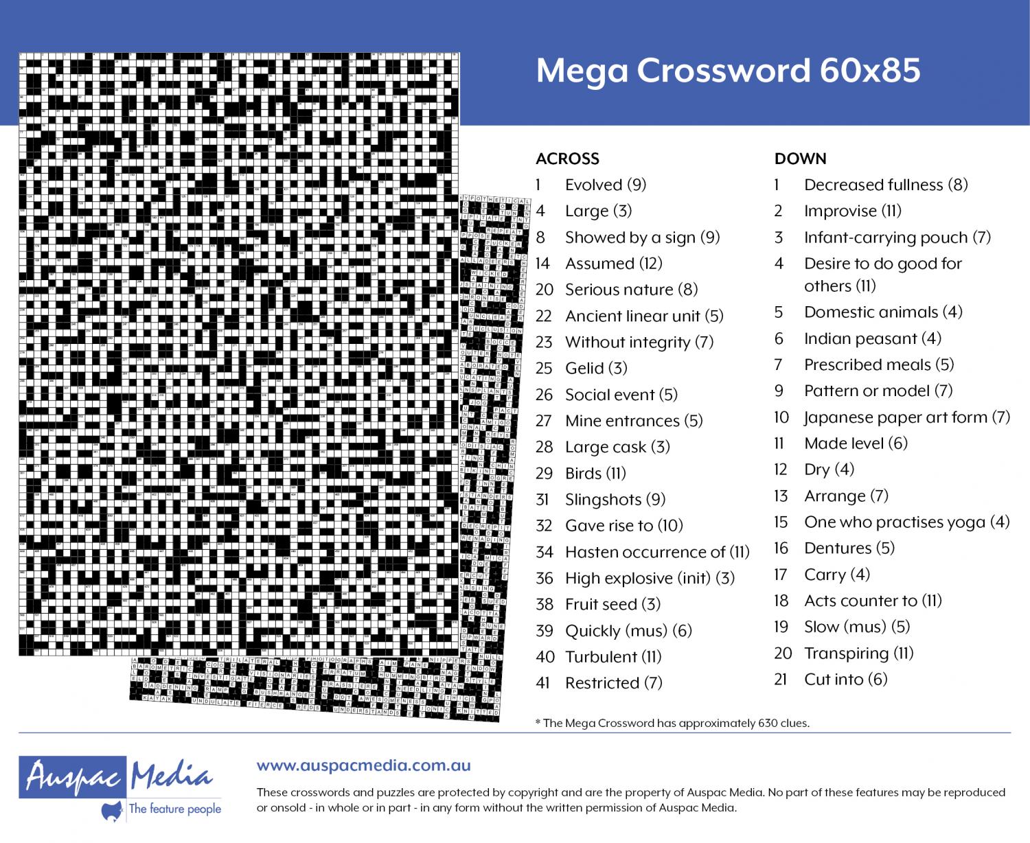 Auspac Media - The Feature People | CROSSWORDS