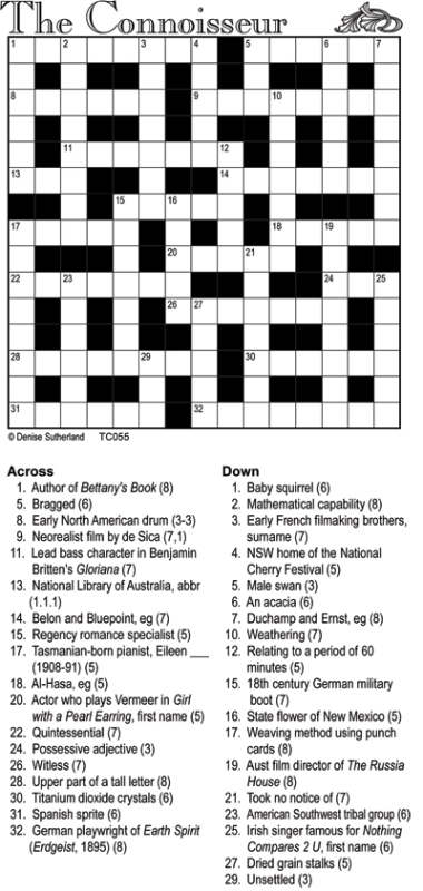 Auspac Media - The Feature People | CROSSWORDS